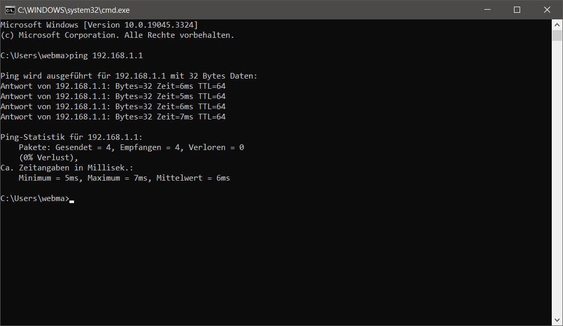 Ping Test: So kannst du die Netzwerkverbindung prüfen