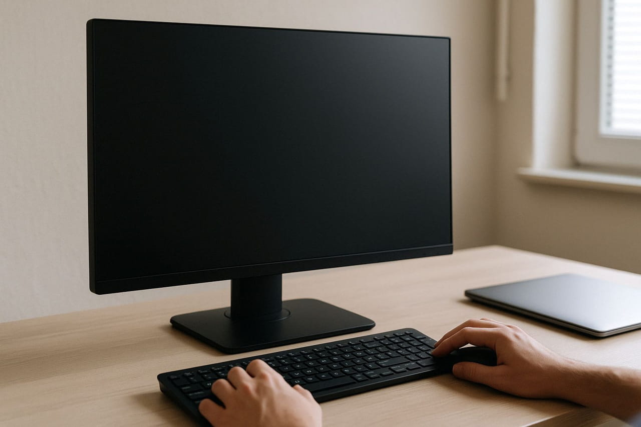 Schwarzer Bildschirm beim PC-Start? Das kannst du tun!